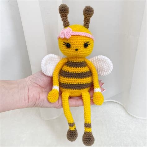 Crochet Pattern Bee Crochet Toy Amigurumi Pattern Digital Inspire