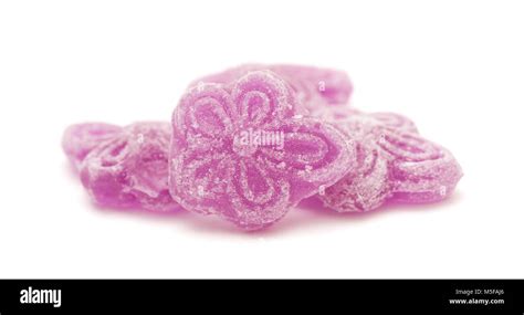 Violet Candy Hard Candy In Shape Of Violet Flower Aromatized With