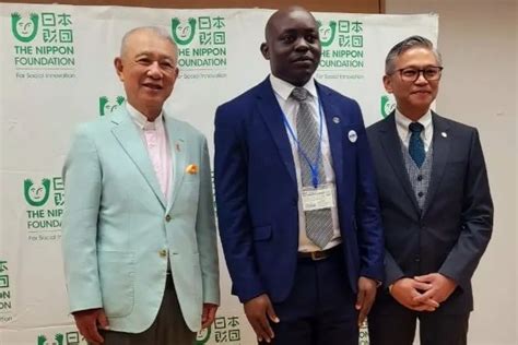 It Is An Honour To Meet With Dr Yohei Sasakawa The Chair Of Nippon Foundation In His Office