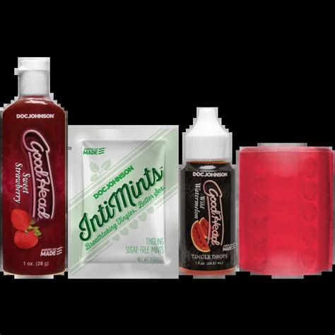 Oral Sex Enhancers Goodhead Fundamentals Kit
