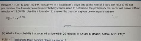 solved determine the exponential function whose graph is
