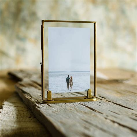 Vintage Brass Standing Frame Loktah