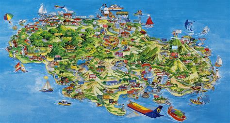 Jamaica Tourist Attractions Map Photos