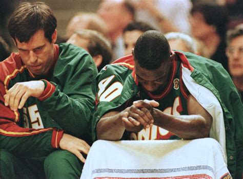 Okc Thunder Jersey History No 55 Steve Scheffler 1992 97