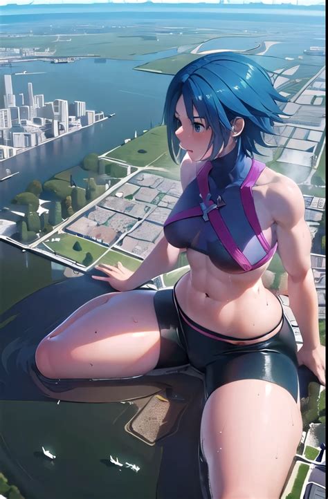 Giantess Only One Girl Lying Down A Girl Bigger Than A Continent