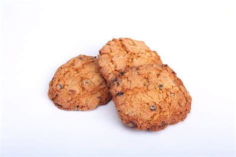 Assorted Handmade Fresh Cake Isolated On A White Background Stock