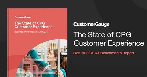 The Cpg Experience Benchmarks Report