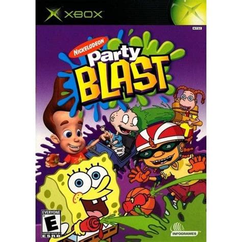 Nickelodeon Party Blast Xbox Game For Sale Dkoldies