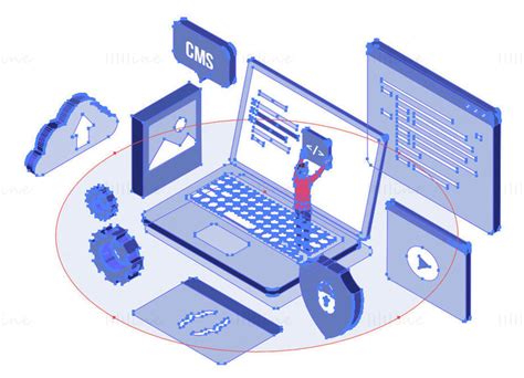 coding vector illustration