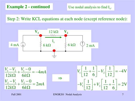 ppt chapter 3 nodal analysis powerpoint presentation free download
