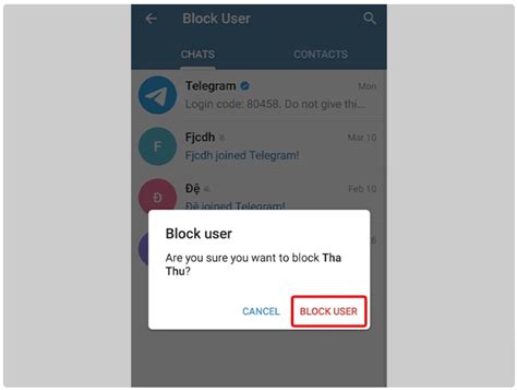 block user trên telegram là gì cách block telegram