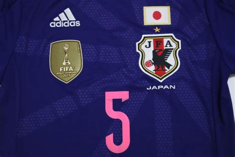 2015 Japan Women National Team Jersey Home Sameshima 5 Japan Soccer