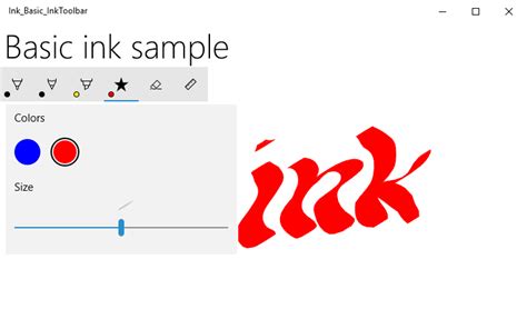 Add An InkToolbar To A Windows App Windows Apps Microsoft Learn