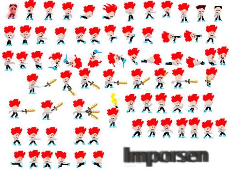 James Sprite Sheet 4 By Imporsen On Deviantart