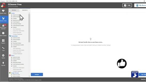 Ccleaner Advanced Settings For A Deeper Clean Applications Tab