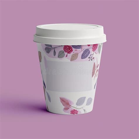 Yogurt Packaging Mockup Stock Illustration Illustration Of Realistic