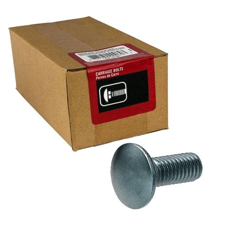 Everbilt 12 In 13 X 2 12 In Stainless Steel Carriage Bolt 5 Pack