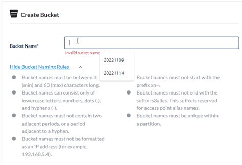 Cant Use 7 16 Length Numerical String As Bucket Name · Issue 2453 · Minioobject Browser · Github