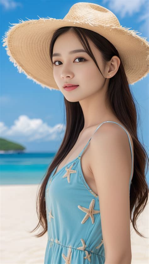 长相清新脱俗的靓妹身穿保守连体比基尼迷人又养眼高清美女手机壁纸天极图片站