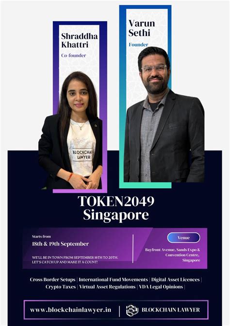 varun sethi on linkedin singapore token2049 blockchain
