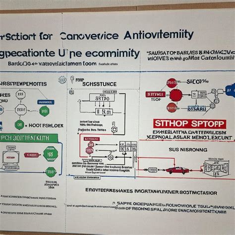 Vibrant Circuit Graph Poster For Electronics Enthusiasts