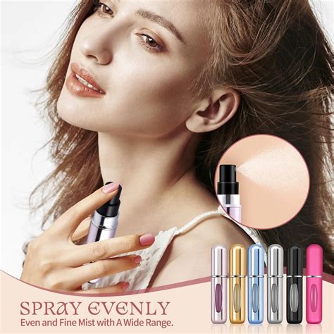 5ml Mini Perfume Atomizer Refillable Perfume Bottles Travel Sized