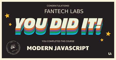 Certificate Of Completion For Modern Javascript Nouman Naseer