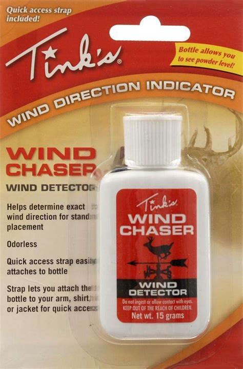 Tinks Chaser Wind Direction Indicator 15 Grams Odorless Powder