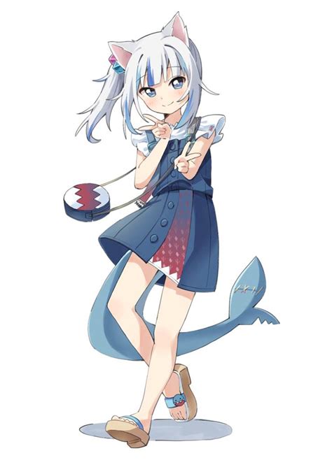 噶呜·古拉虚拟youtuber图片尺寸1032x1457 Bobopic