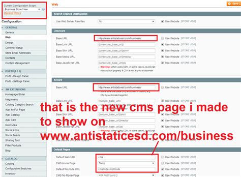 Magento 19 Same Root Category Default Shows On Two Different