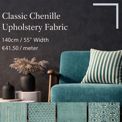 Classic Chenille Upholstery Fabric Textured Furniture Fabric Sofa