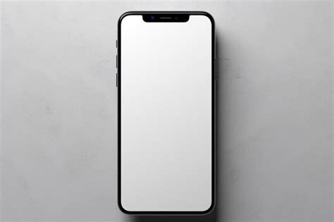 Premium Photo Shows Blank Phone Screen