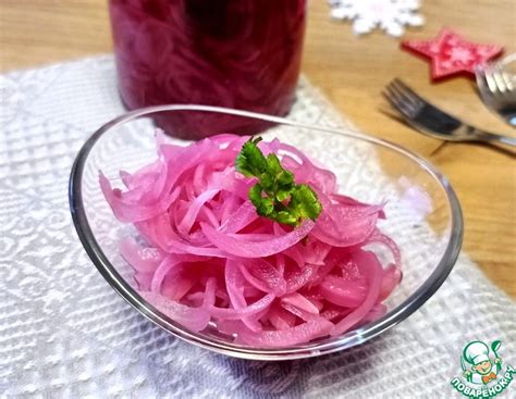 Маринованный лук для любого случая – кулинарный рецепт
