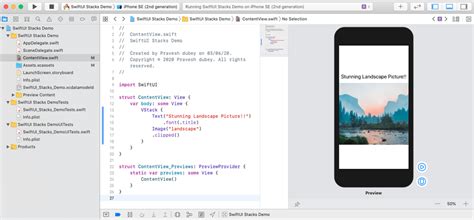 Stacks HStack VStack And ZStack In SwiftUI