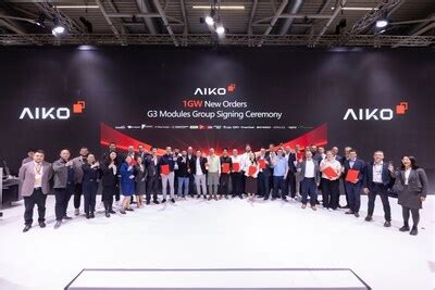 AIKO's INFINITE Modules Surpass 1GW Milestone New Orders Across Europe