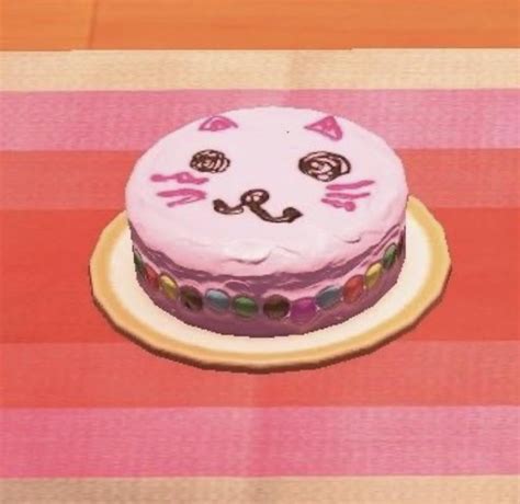 I Got A Birthday Cake “from Mom” In Acnh So My Real Mom Made It For Me