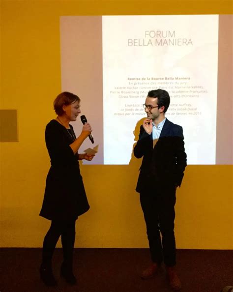 Antoine Chatelain Lauréat De La Bourse Bella Maniera En 2017 Bella Maniera