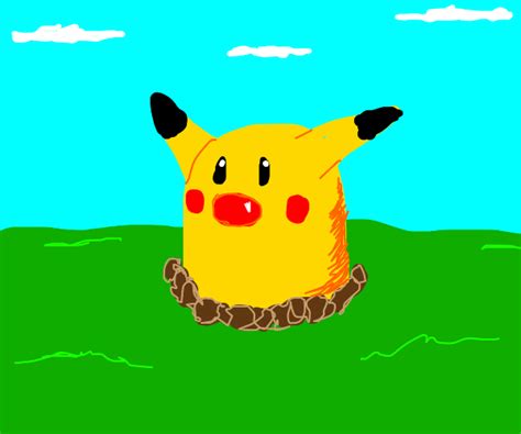 Ditto Possesses Pikachu Drawception