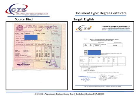 Transcript Translation Translate Certificate