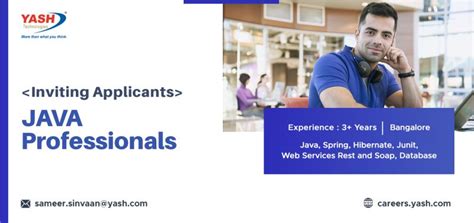 Yashtechnogies Javadeveloper Java Job Webservices Javadevelopers