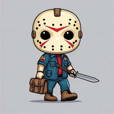 Cute Jason Voorhees Cartoon Images Free Download On Freepik