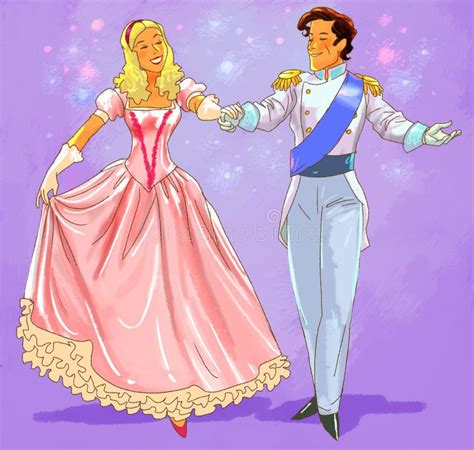Anime Princess And Prince Dancing