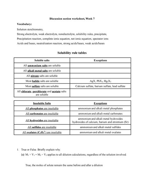Discussion Section Worksheet Week7 Fall21 Discussion Section