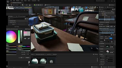 The Classroom Tech Demo Ue5 Youtube