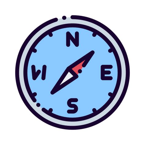Compass Good Ware Lineal Color Icon