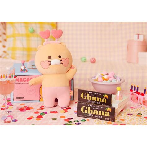 Kakao Friends Love Love Choonsik And Ghana Chocolate Set Harumio