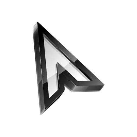 Premium Vector Vector Illustration Of Arrow Cursor On White Background