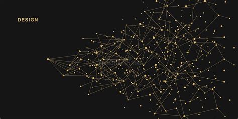 Abstract Geometric Technological Background Vector Creative Design