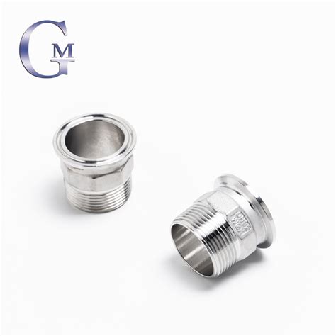 Dn15 Dn50 Bspt Male Ss316 Stainless Steel Hex Sanitary Ferrule