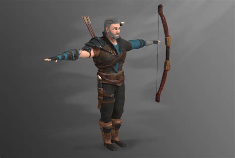 Archer 3d Model